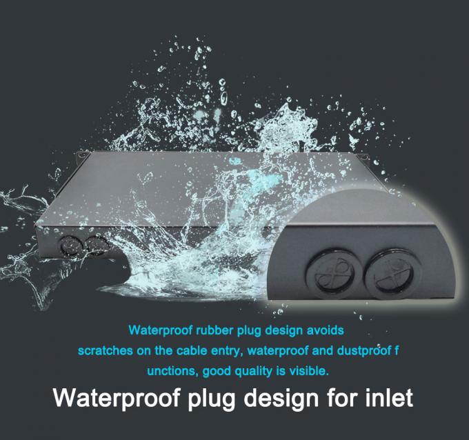 1U 19" LC UPC 48 svuota il tipo del cassetto della struttura del quadro ...